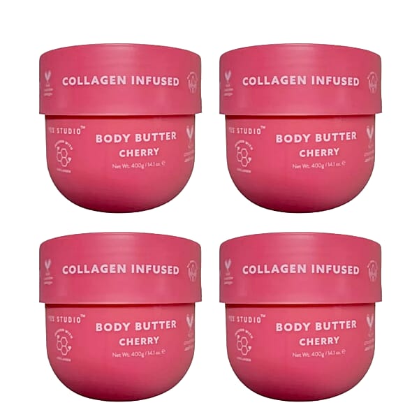 Bundle of 2- Yes Studio Cherry Licious Body Butter - 400Gms Each ...