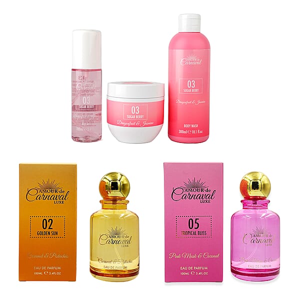 Amour de Carnaval Christmas Fragrance and Body Gift Set – Golden Sun ...