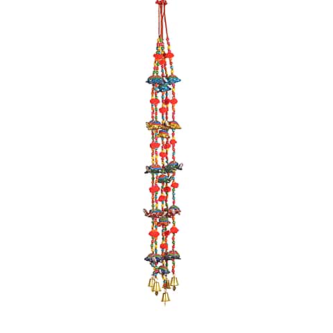 Set of 5 Handmade Turtle Motif Decorative Hanging Strings in ...