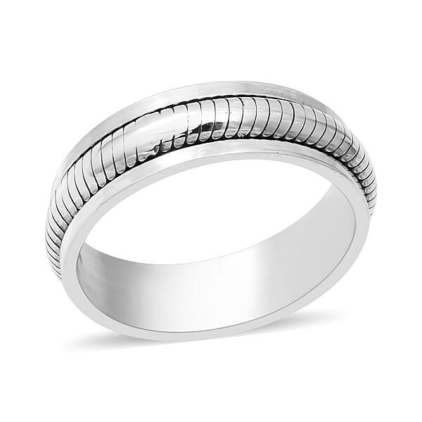 Rotating Band Ring in Sterling Silver - 3566610 - TJC