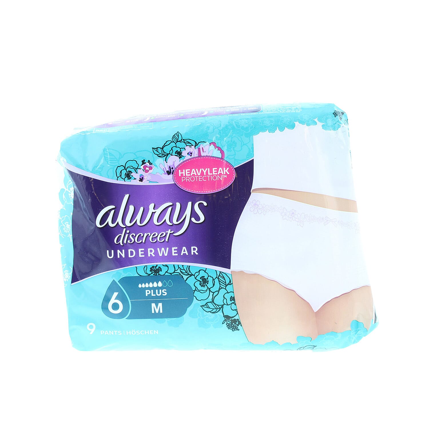 Always: Discreet Sensitive Bladder Pants Plus Medium 9s - 3579438 - TJC
