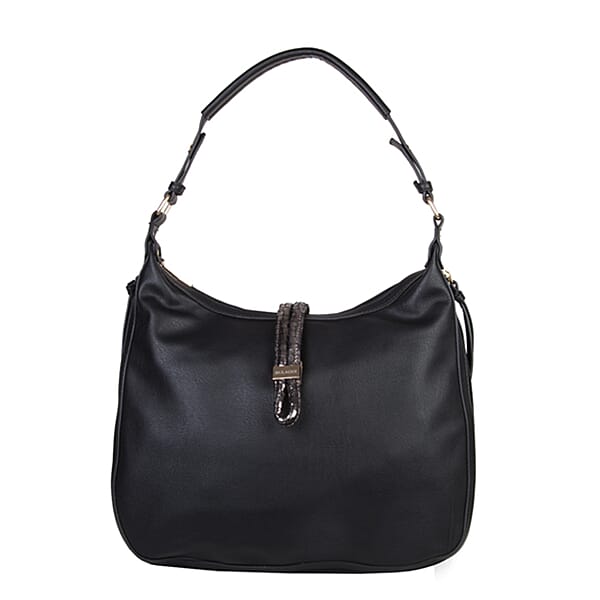 Bulaggi Bibis Hobo Bag in Black Colour Size 37x30x10 cm - 3590409 - TJC