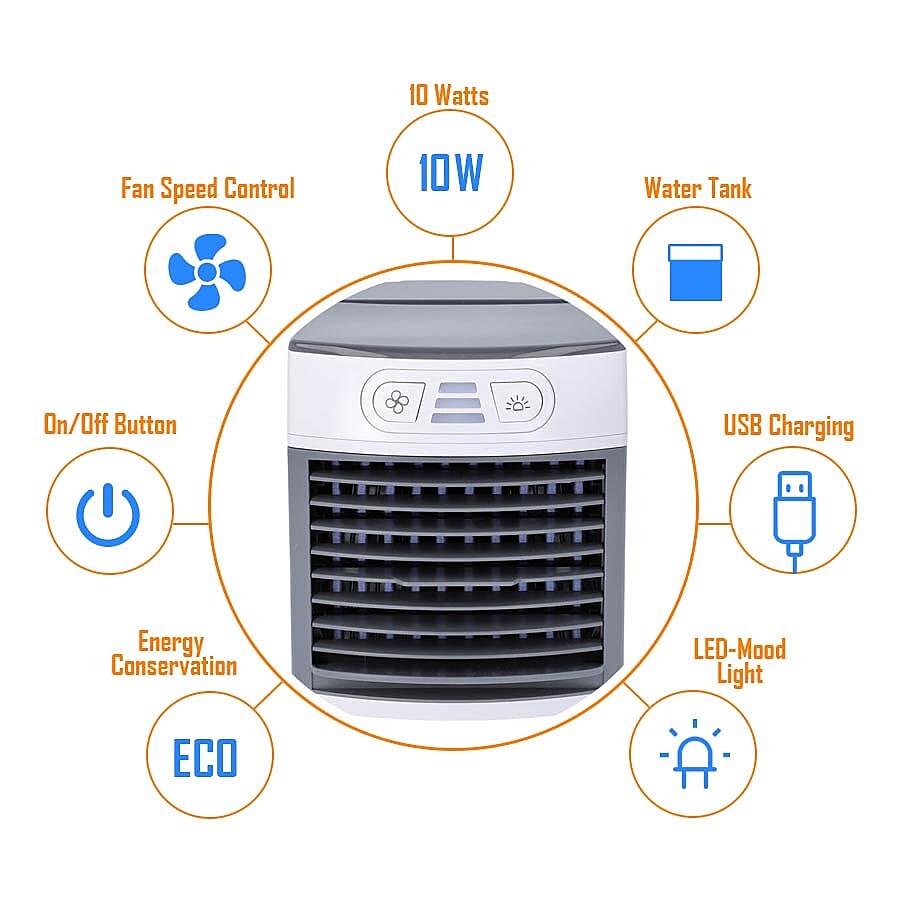 Polar breeze portable air cooler filter store