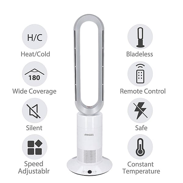 Homesmart 3-in-1 Bladeless Fan, Heater & Air Purifier with Remote ...
