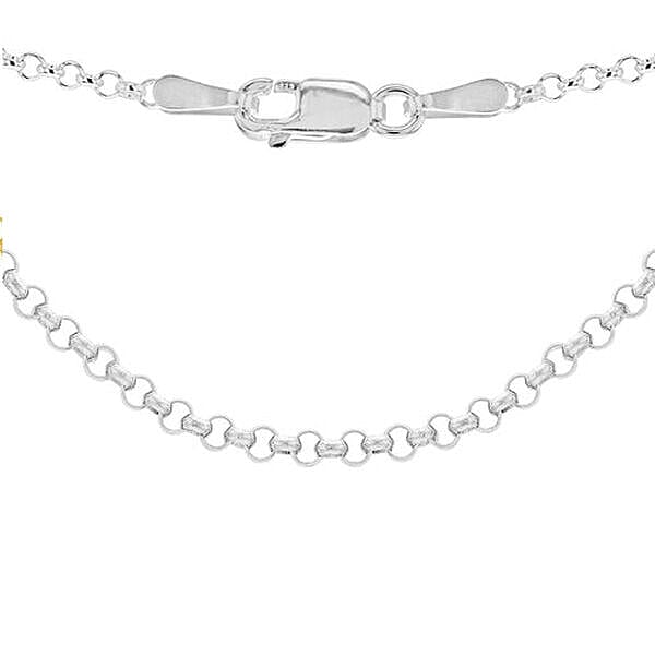 Italian Made Belcher Chain in Sterling Silver Size 16 Inch - 3594184 - TJC