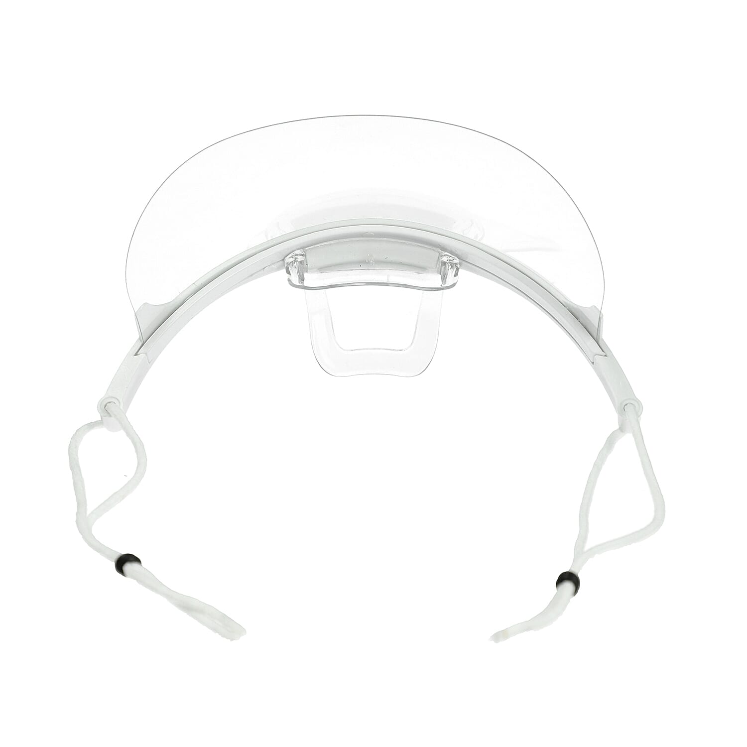 Set of 2 - Reusable Transparent Protective Face Shield (Size 14x10Cm ...