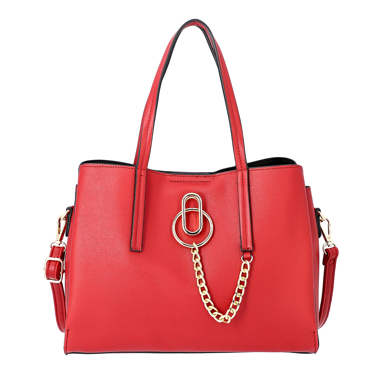 Lock Soul Handbag with Detachable and Adjustable Shoulder Strap (Size ...