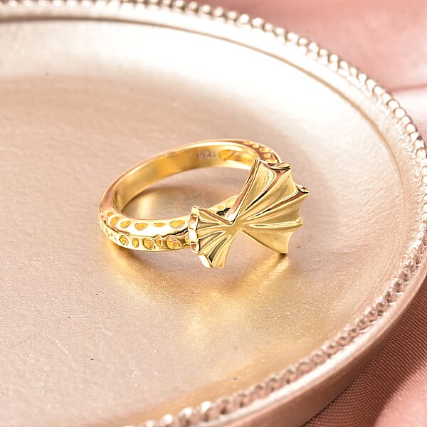 RACHEL GALLEY - Yellow Gold Overlay Sterling Silver Latticework and ...