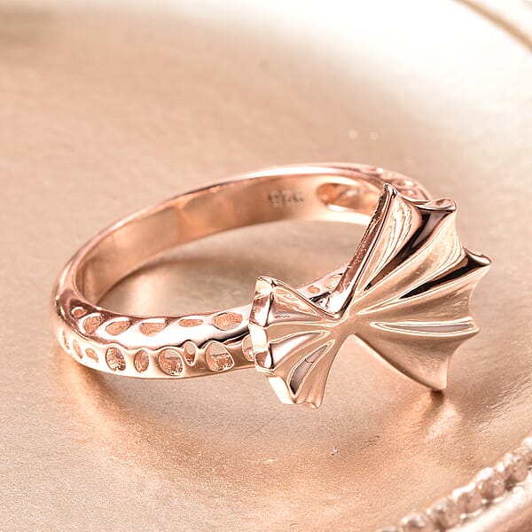 RACHEL GALLEY - Rose Gold Overlay Sterling Silver Latticework and ...