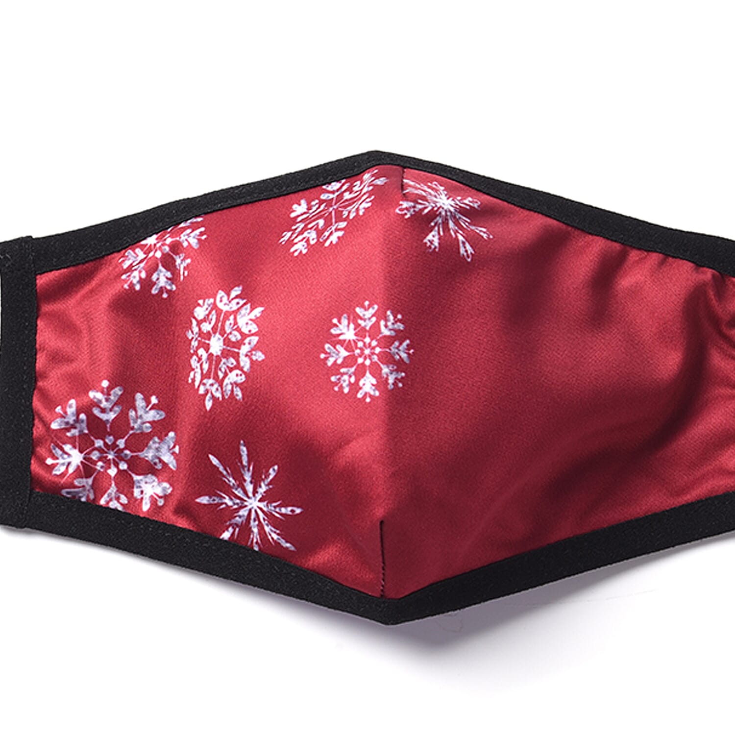 Set of 2 - Snow Print Anti-Bacterial Cotton Mask (Adult and Kid) with ...