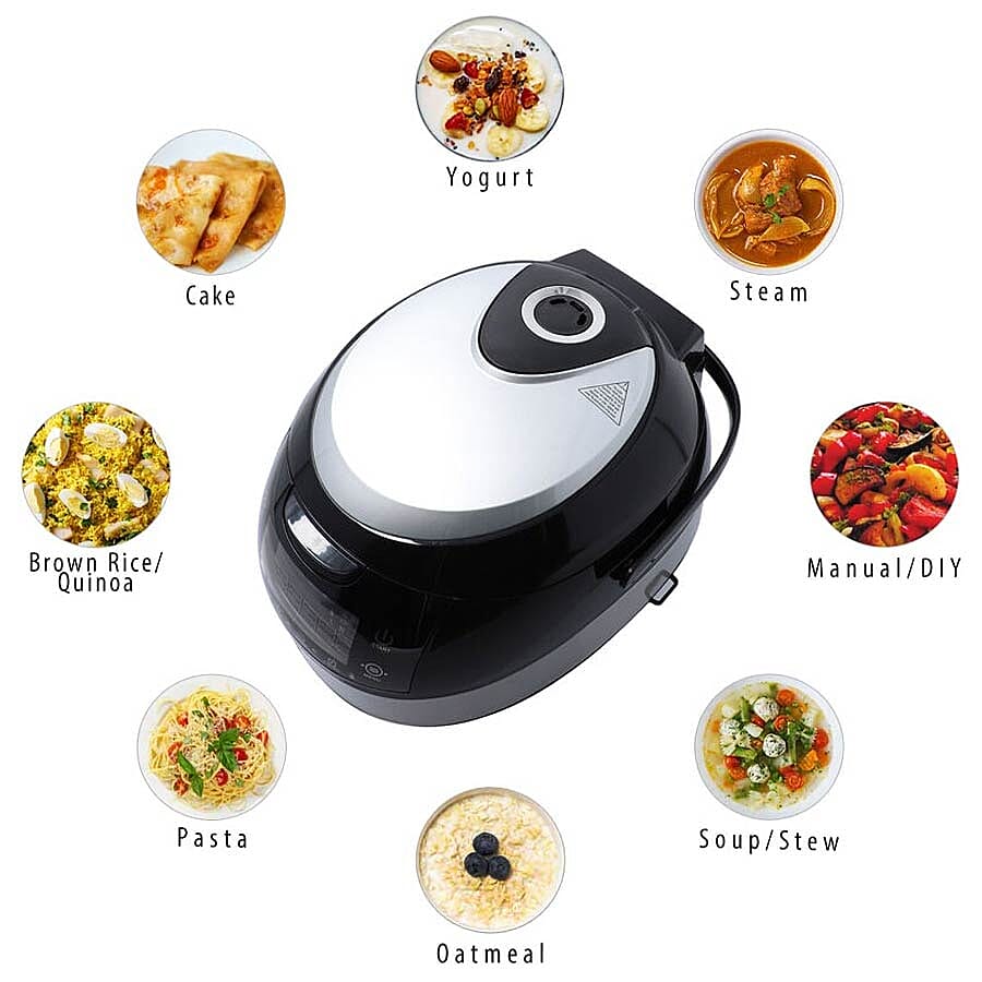 Homesmart: 60-in-1 Multi Functional Electric Cooker (5L) - Black and ...