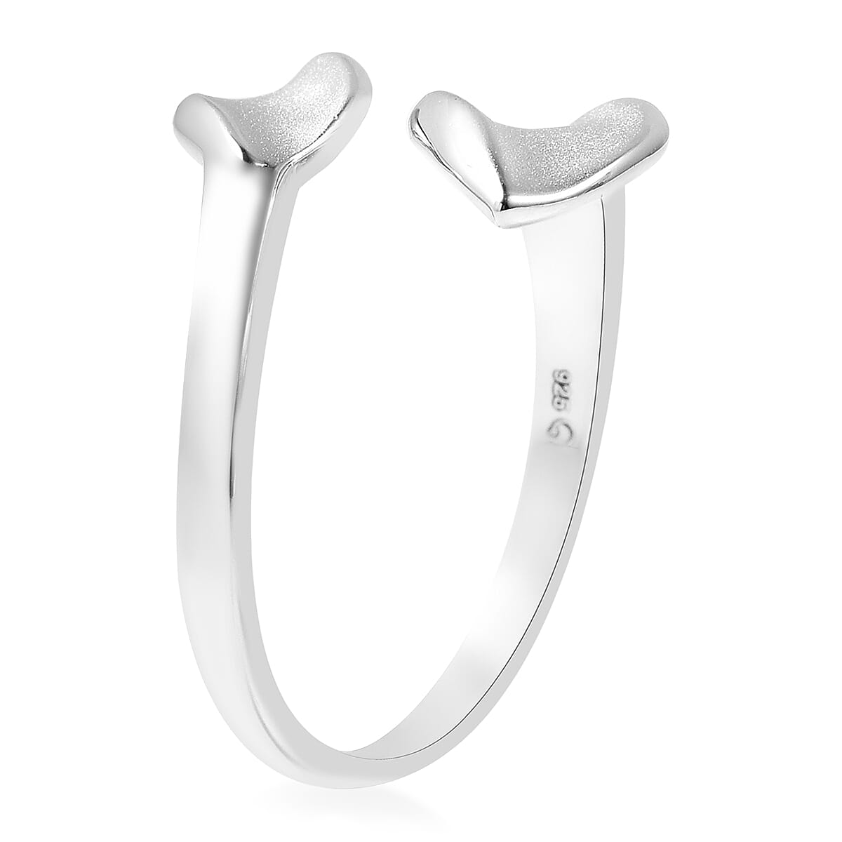 RACHEL GALLEY Sandblast Texture Collection - Leaf Design Bypass Ring in ...