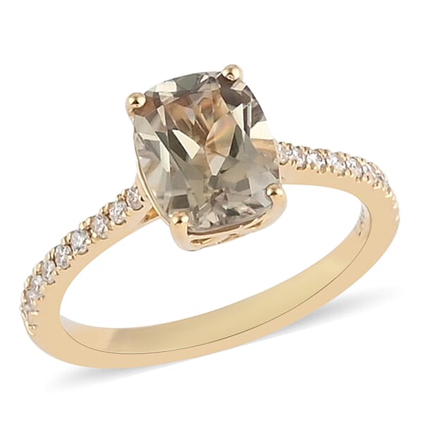 ILIANA 2.5 Ct. AAA Turkizite and SI G-H Diamond Solitaire Inspired Ring ...