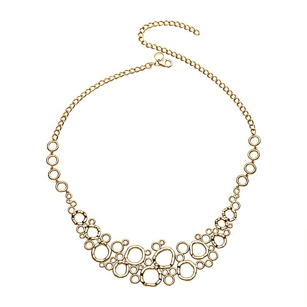 Gold Plated Sterling Silver Necklace (Size - 20) - 3884512 - TJC