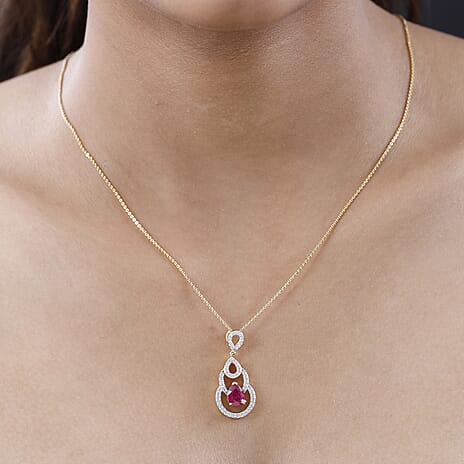 Ruby Jewellery Online in UK | TJC
