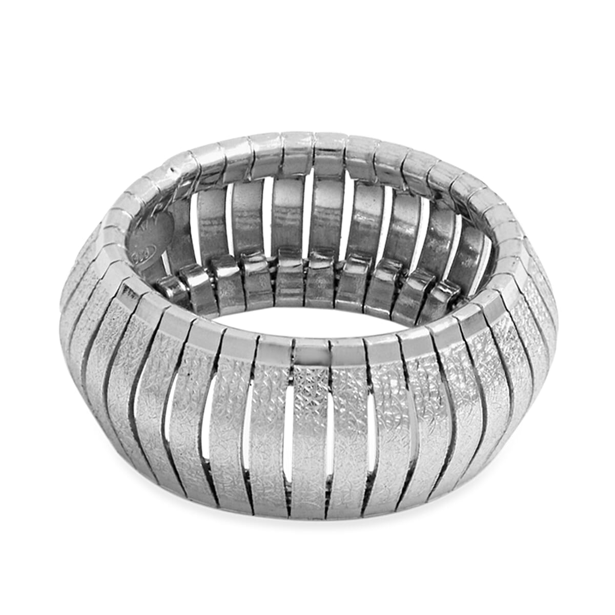 Viale Argento Ring in Rhodium Plated Sterling Silver - 6007187 - TJC