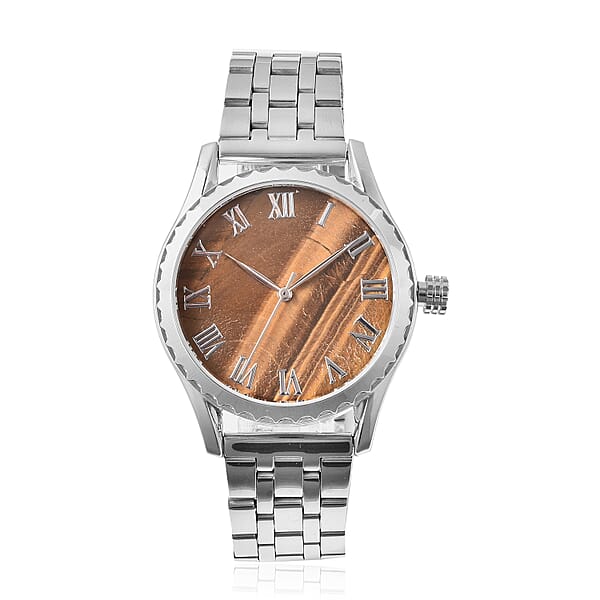 Limited Edition Genoa Automatic Movement Tigers Eye Dial Water ...
