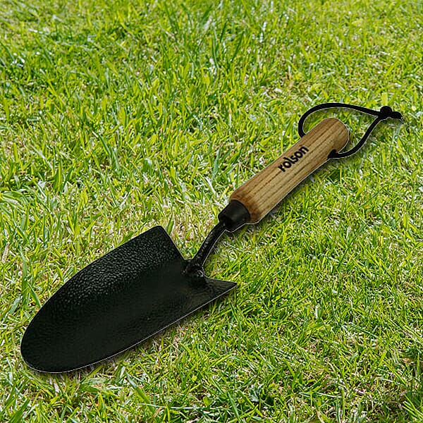 Rolson Heavy Duty Carbon Steel Hand Trowel with Strong Grip Handle and ...