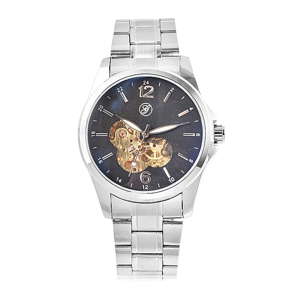 Genoa Automatic Mechanical Movement Stainless Steel with Watch in ...