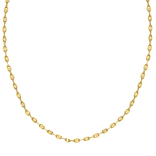9K Yellow Gold High Finish Rambo Chain 24 Inch 3 grams - 6093102 - TJC