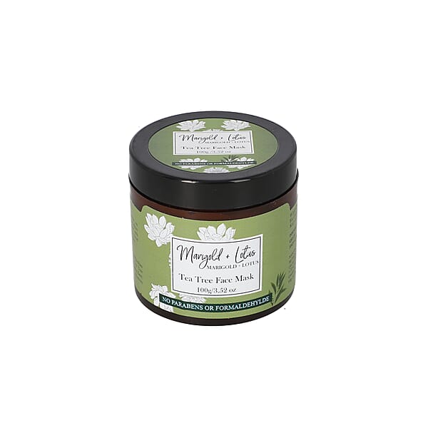 Marigold + Lotus Tea Tree Face Mask - 6093483 - TJC