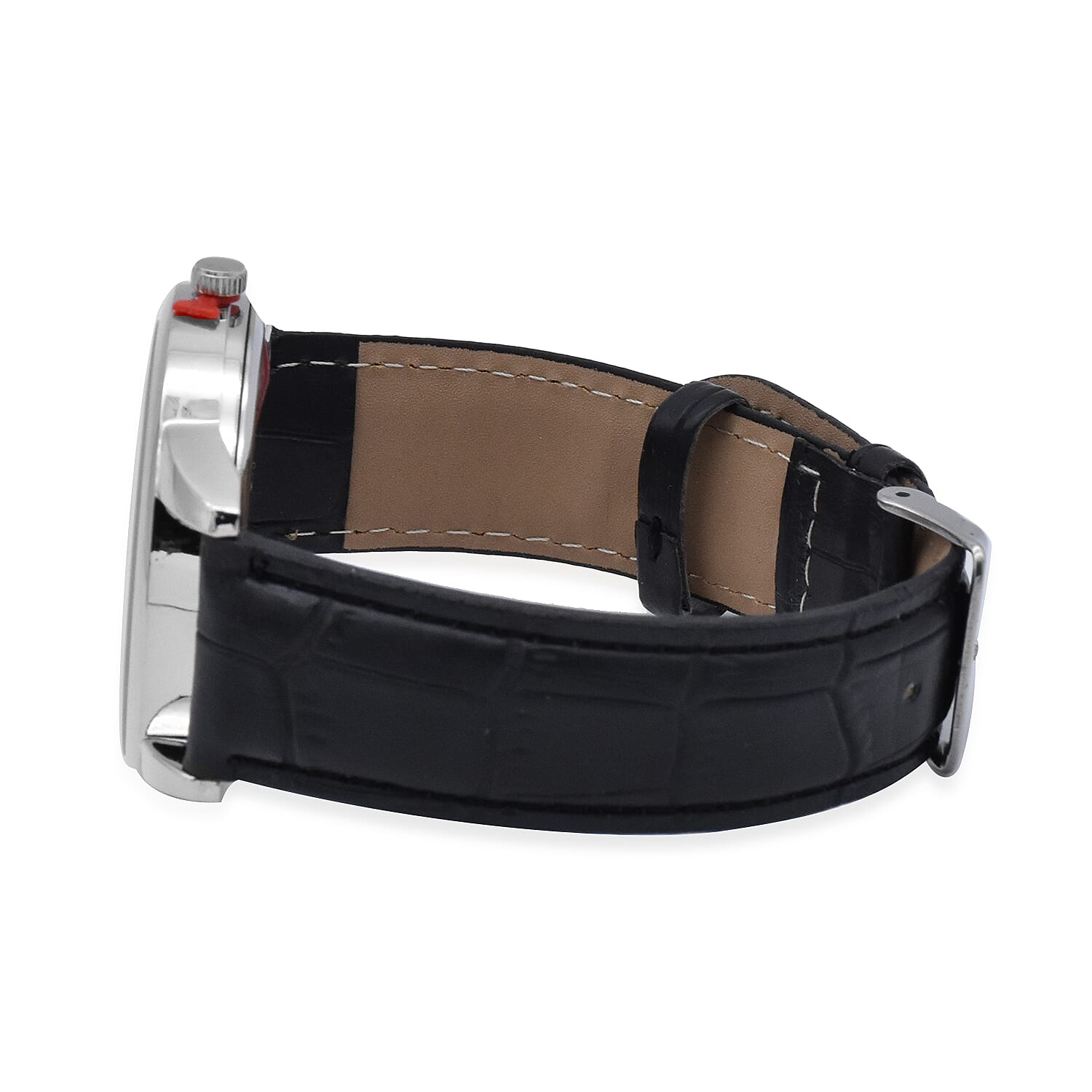 Thomas Calvi Mens Watch with Black Strap - 6102462 - TJC