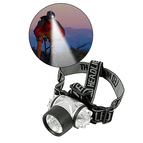 Benross 7 LED Head Light Torch With Pivoting Ball Head - 6260236 - TJC