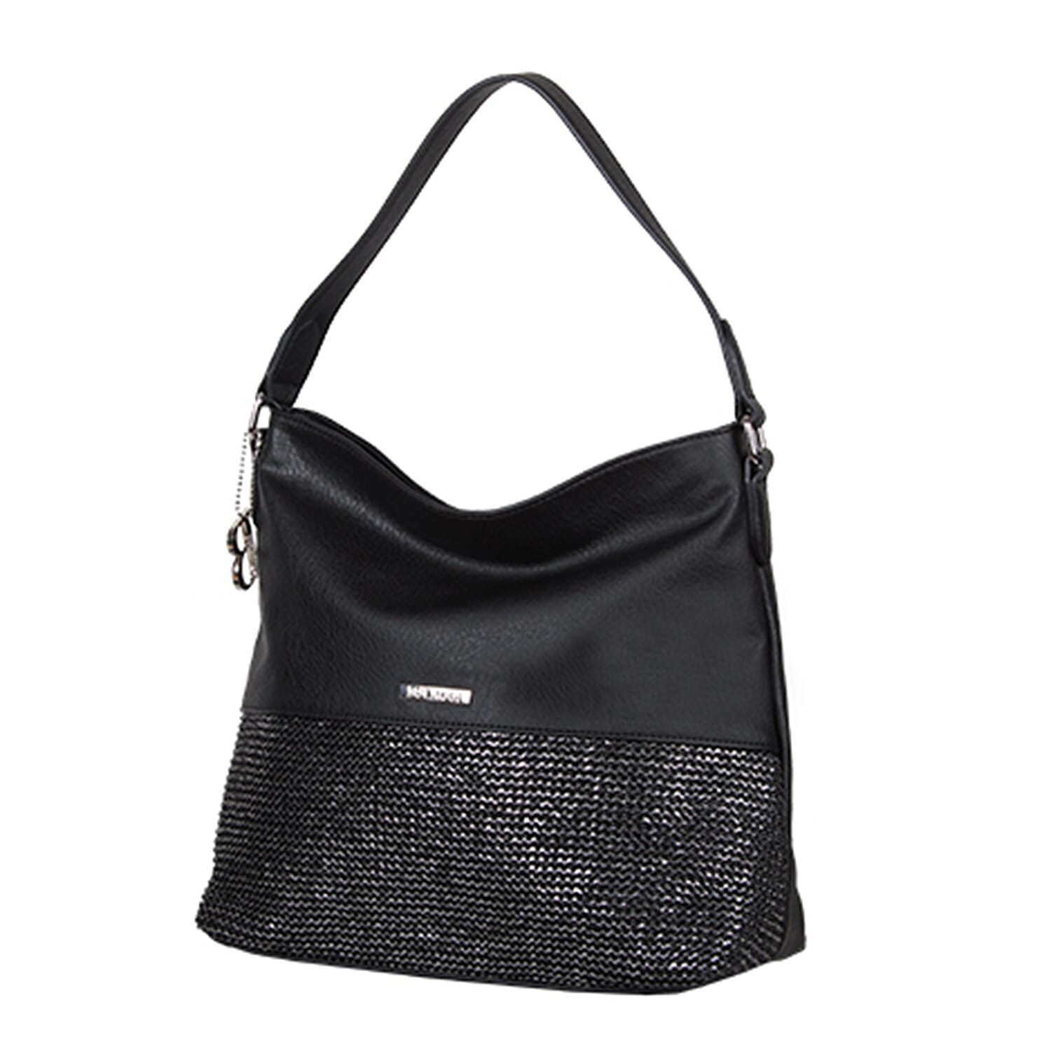 Bulaggi Wave Hobo Bag in Black - 6342296 - TJC