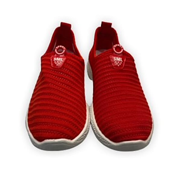 Low-Top Women's Synthetic Upper Shoes - Red - 6712707 - TJC