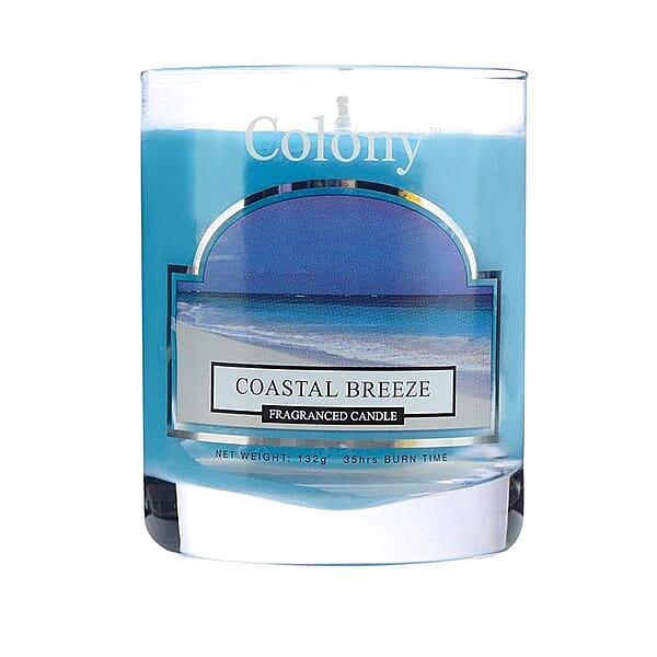 Wax Lyrical England Small Candle Jar in Coastal Breeze - 6871302 - TJC