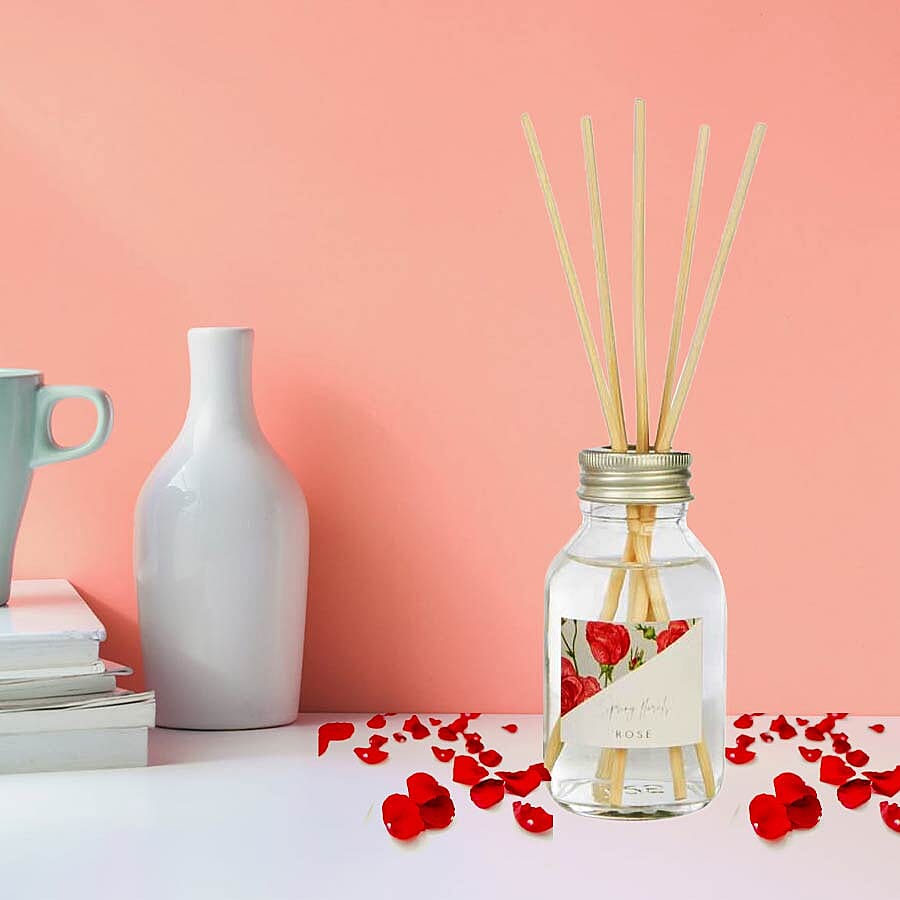 Wax Lyrical England Reed Diffuser in Rose - 6871307 - TJC