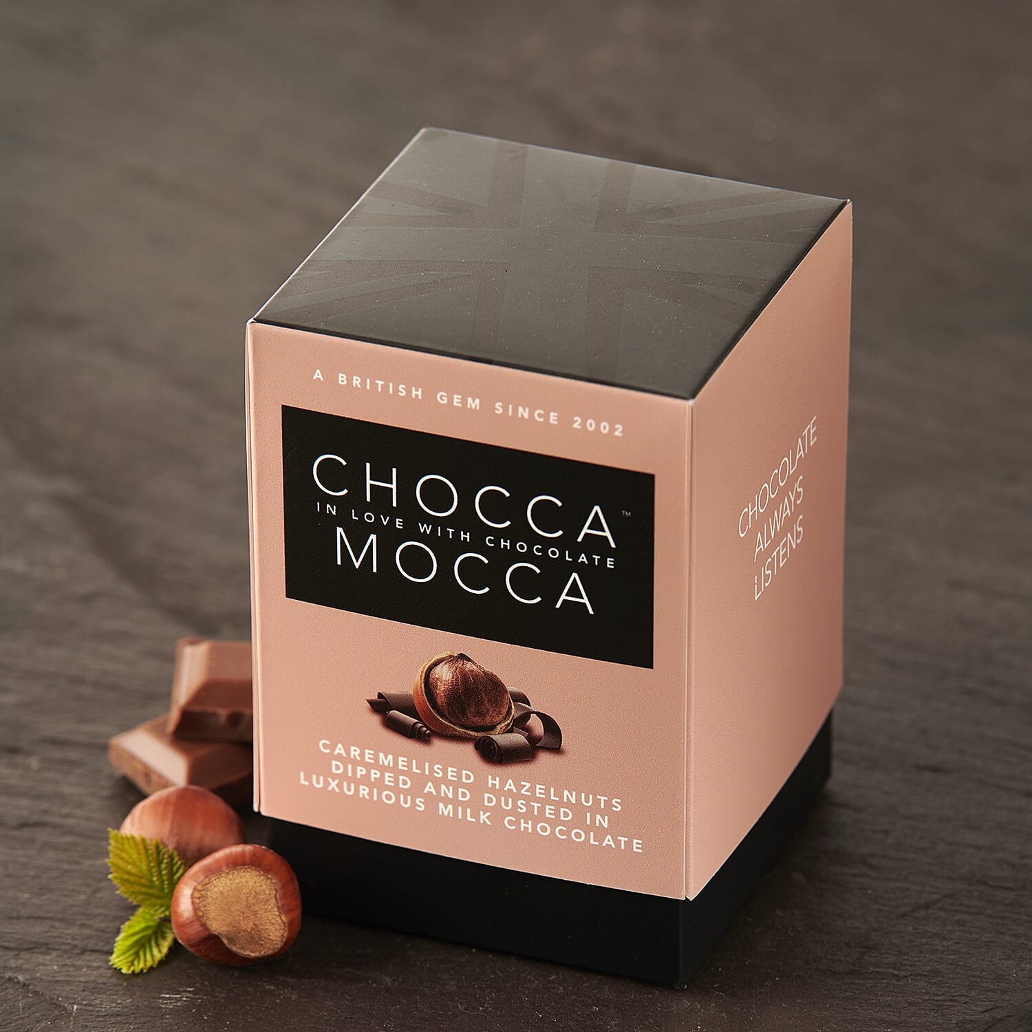 Chocca Mocca - Caramelised Hazelnuts in Milk Chocolate - 100g - 6885792 ...