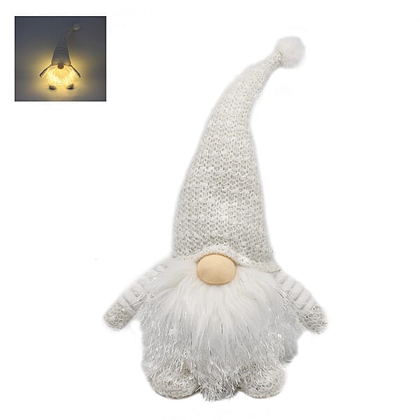 The Leonardo Collection Decorative Gonk with LED Light Body (Size 40 Cm ...