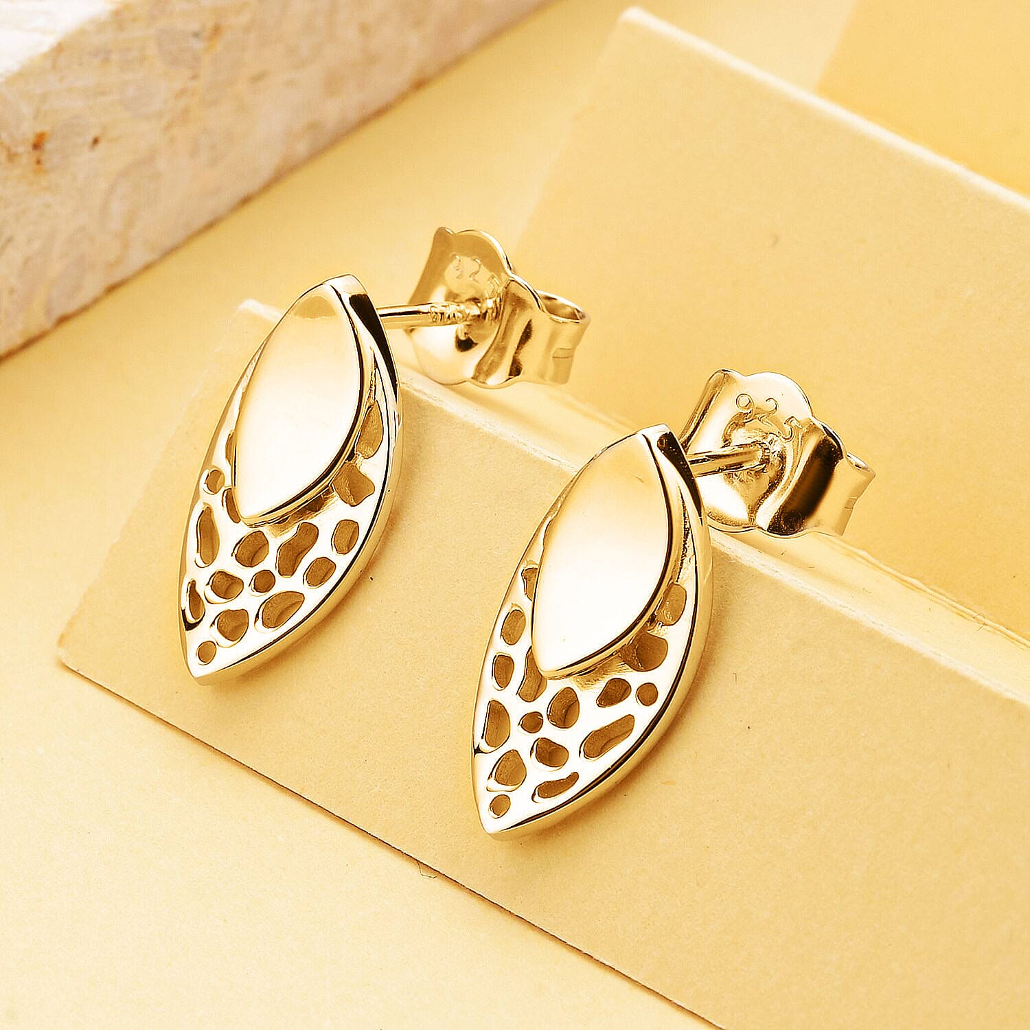 Rachel Galley Fallen Leaves Collection - 18K Vermeil Yellow Gold Plated ...