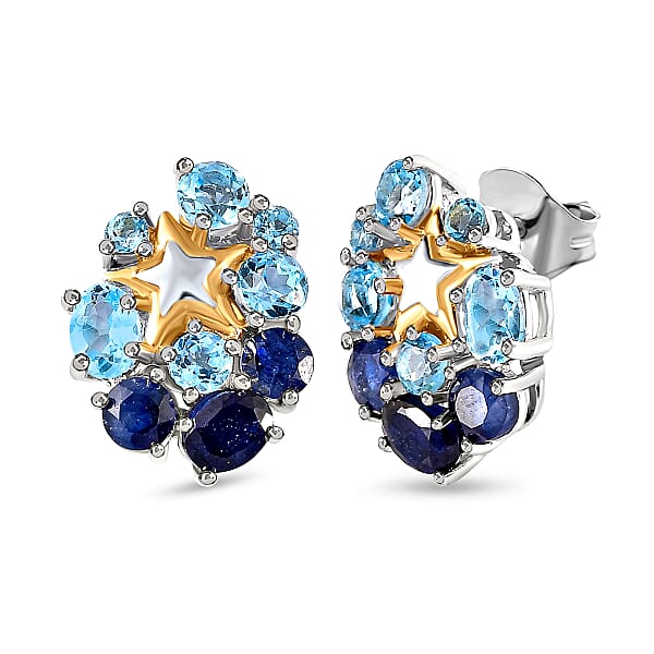 GP Celestial Dream Collection - Swiss Blue Topaz, Masoala Sapphire Star ...
