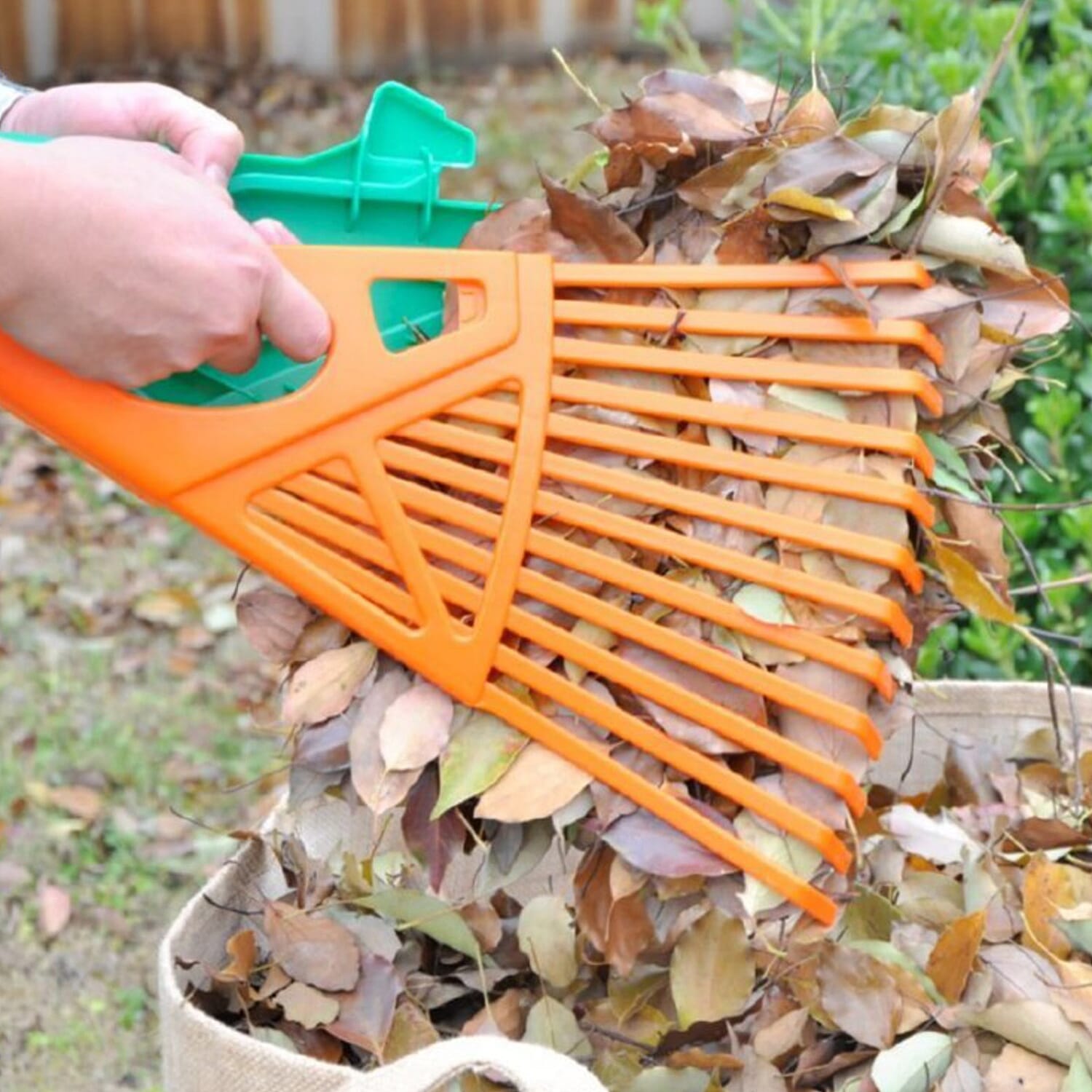 2 in 1 Telescopic Leaf Rake - Multi - 7186799 - TJC