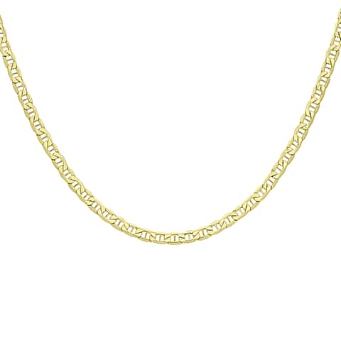 9K Yellow Gold Rambo Chain 18 Inch - 7192249 - TJC