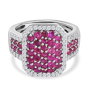 Ruby Jewellery - Rings, Earrings, Necklace & Bracelets in UK - TJC