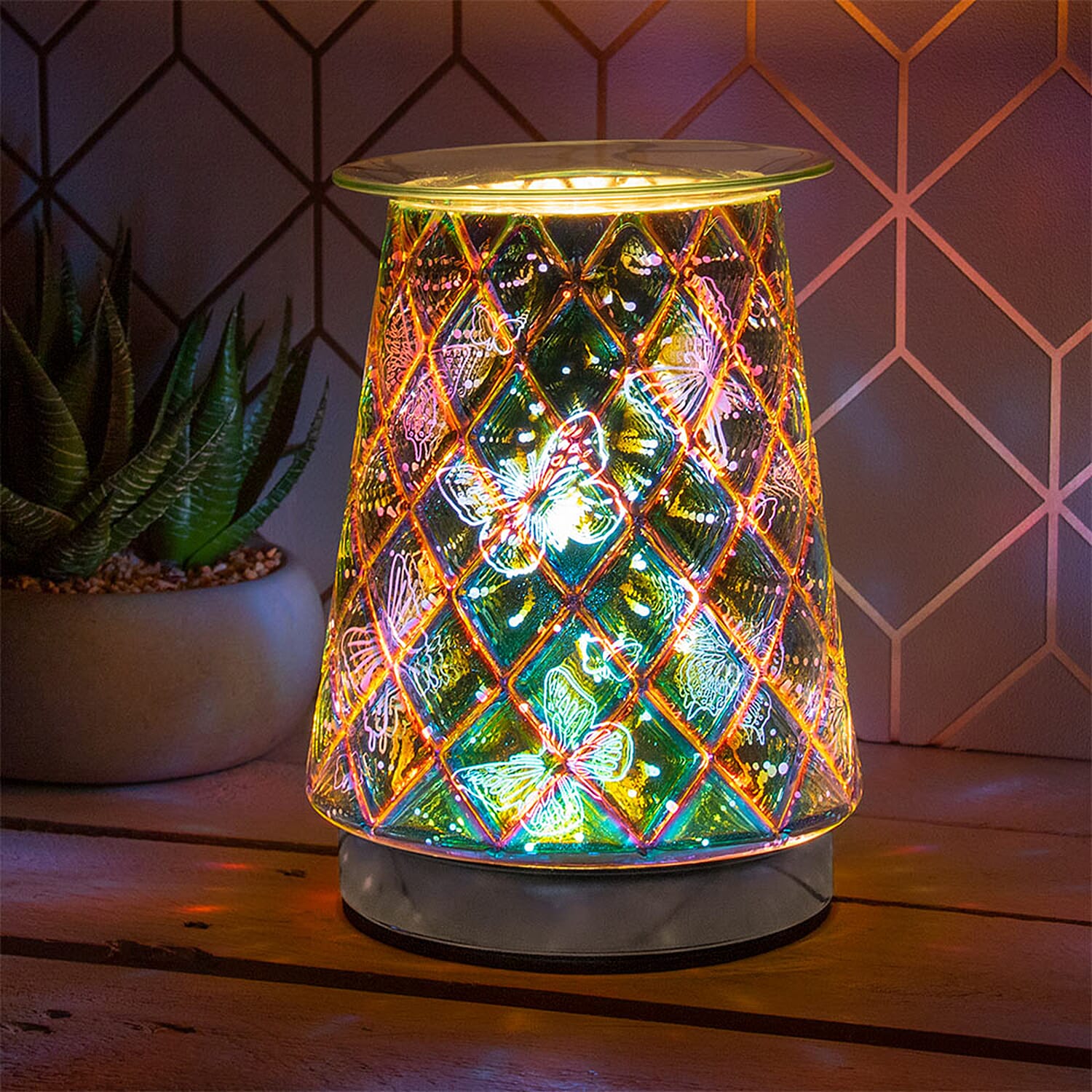 Lesser and Pavey Desire Mystic Colour Aroma Lamp Diffuser - Butterfly ...