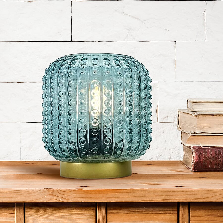 Table Lamp - Yellow and Gold - 7226628 - TJC