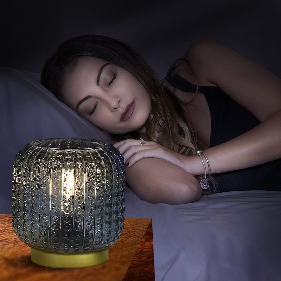 Table Lamp - Yellow and Gold - 7226628 - TJC