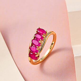 Ruby Jewellery - Rings, Earrings, Necklace & Bracelets in UK - TJC