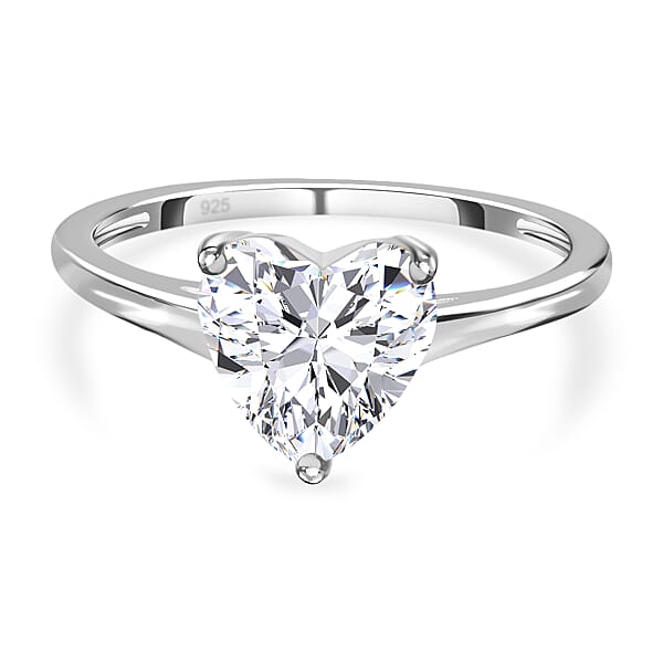 Finest CZ Ring in Sterling Silver 3.278 Ct. - 7278081 - TJC