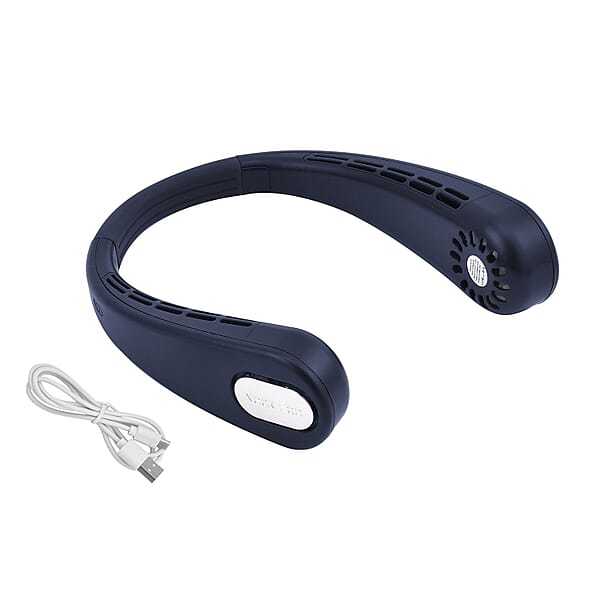 HOMESMART - Wireless Neck Fan with 4000mAh Rechargeable Battery (Size ...