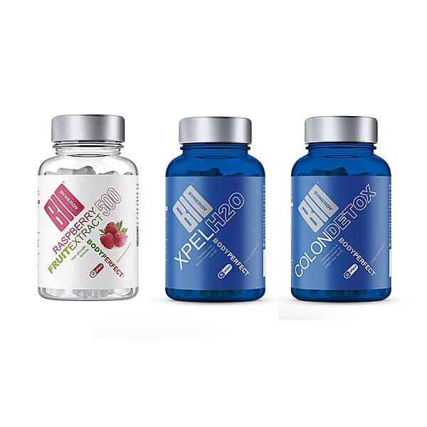 BIO SYNERGY- Slimming - Beauty Set (Incl. Raspberry Ketones, Xpel H20 ...