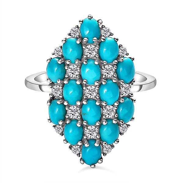 Tucson Special- Arizona Sleeping Beauty Turquoise and Natural Zircon ...