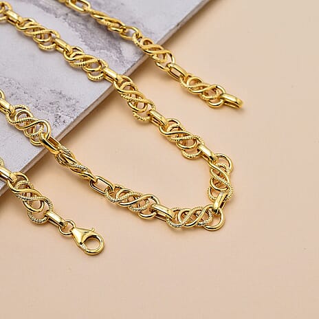9K Gold Chains | 9ct Yellow, White Gold Chains in UK | TJC