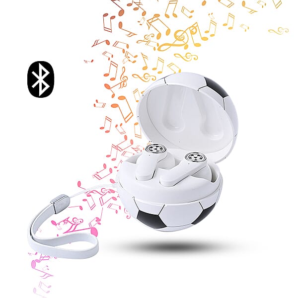 Bluetooth Wireless Earbuds with Ball Shape Charging Box with Fingure ...