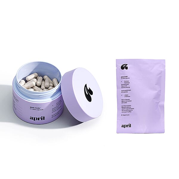 April Supplements Geek Mode Bundle (Incl.Ur 3pm Capsule Focus 60 ...
