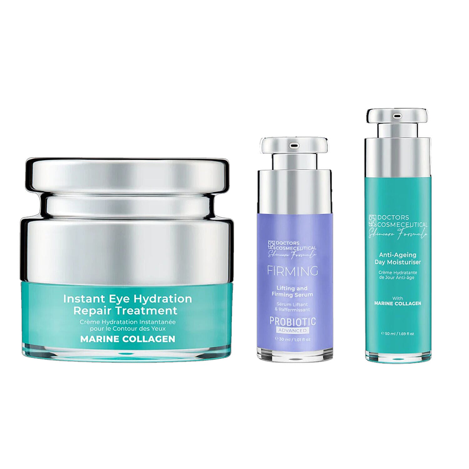 Doctors Formula Trio (Incl. Probiotic Advanced Firming Serum, Marine ...